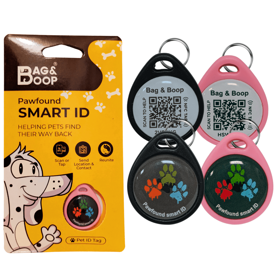 Smart Pet ID Tag with QR Code | No Subscription | Instant Scan ...