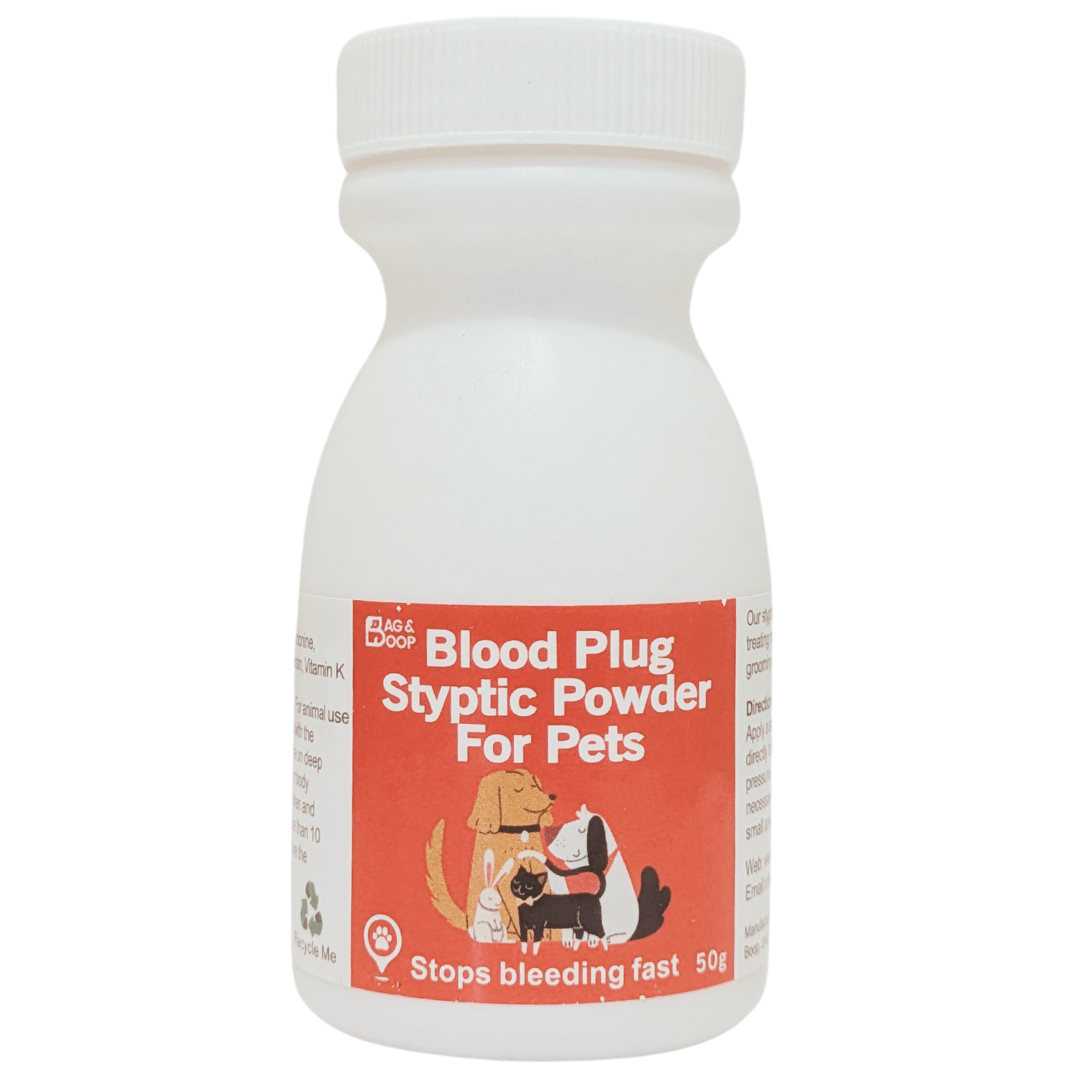 Styptic Powder - for dogs, cats, guinea pigs, rabbits. Stops Bleeding ...